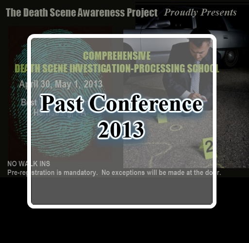 William Burnham Jr Death Scene Awareness Project